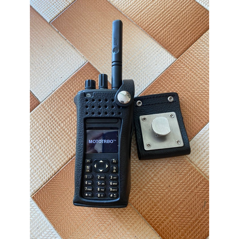 ORIGINAL Motorola PMLN7182A Leather Case 2.5 Inch Swivel Belt Loop for ...