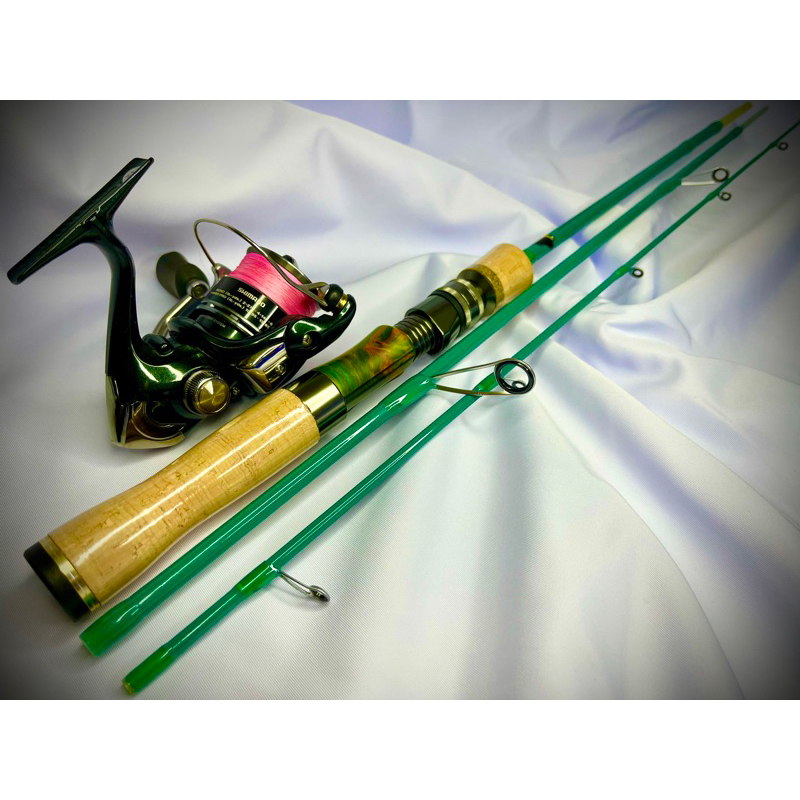 ZEEKS Mergastua Stream Travel / Trout X-Stream Rod S-Glass (5 foot -3 ...