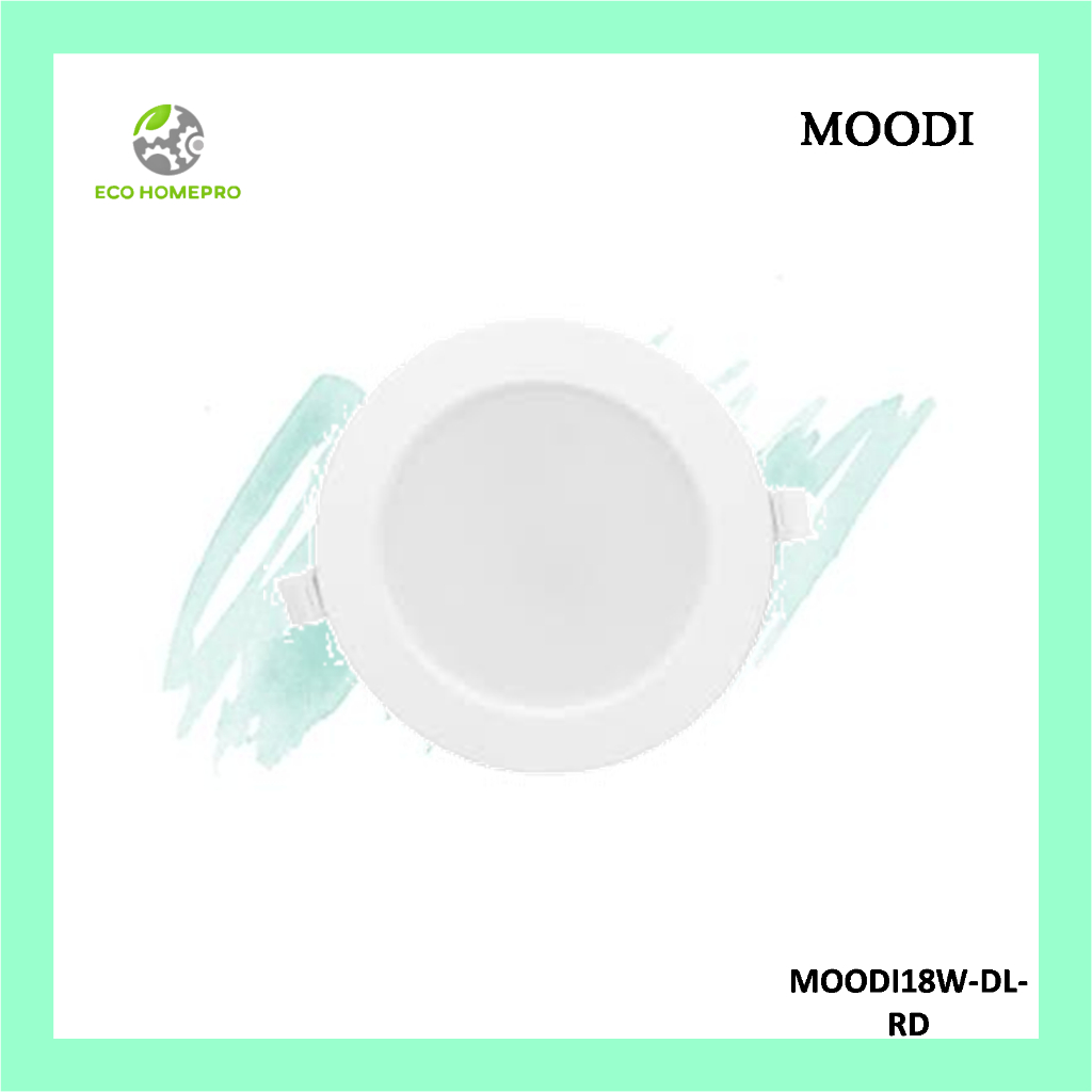 MOODI 6" 18W 1001 Led Downlight (DL/RD) | Shopee Malaysia