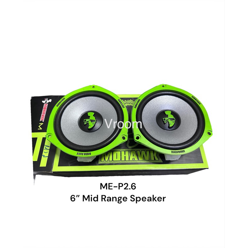 Mohawk 6 Inch Car Speaker Mid Bass Mid Range Speaker Kereta Spiker PNP ...