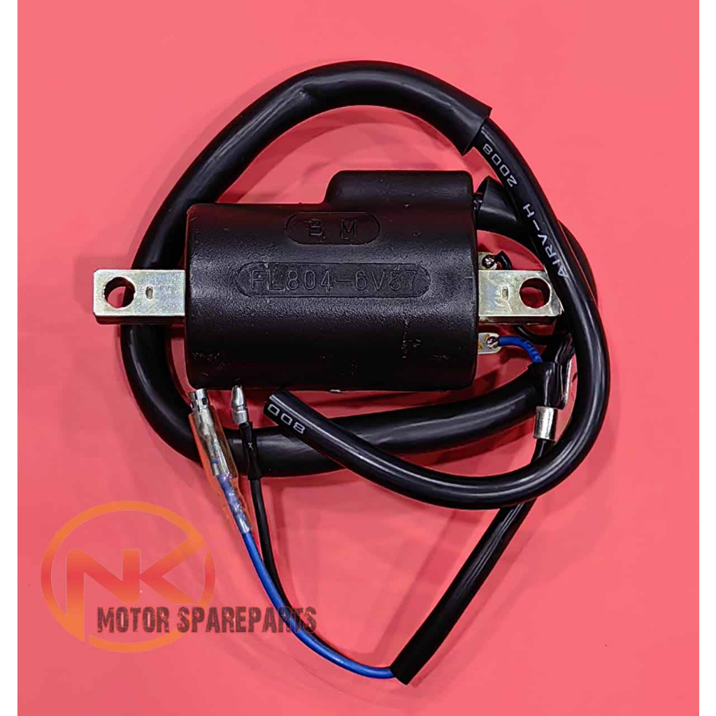 Honda CB100 Ignition coil Assy/ Body Coil/ Plug Coil (OEM) 6V (Made in ...