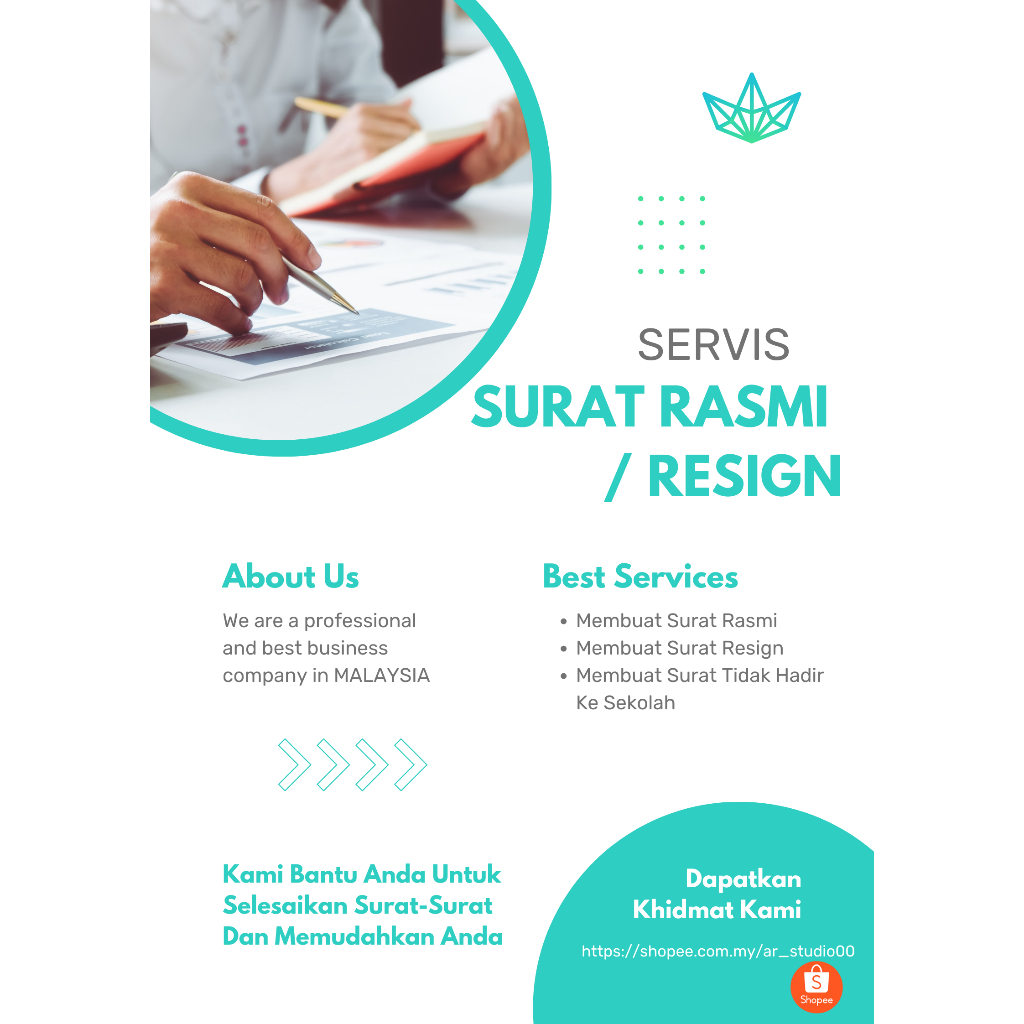 SERVIS BUAT SURAT SURAT RASMI | SURAT TIDAK RASMI | SURAT RESIGN ...