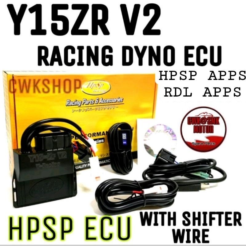 ECU HPSP Y15ZR V1 V2 LC135 Y16 RACING DYNO ECU CDI HPSP（APPS GUNA RL ...