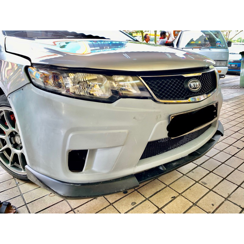 Naza Kia Forte nefd koup front bumper bodykit body kit lip | Shopee ...