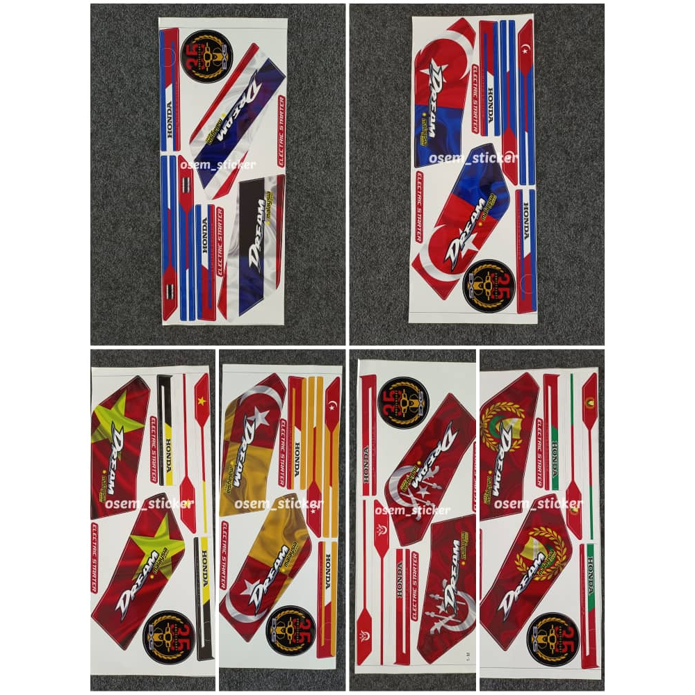 STICKER EX5 DREAM VIETNAM /JOHOR /SELANGOR/ KEDAH /KELANTAN / TERENGANU ...