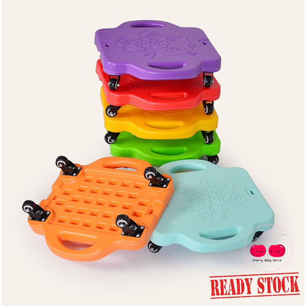 Children Skateboard Scooter Board 4 Wheels Sensory Training Equipment ...