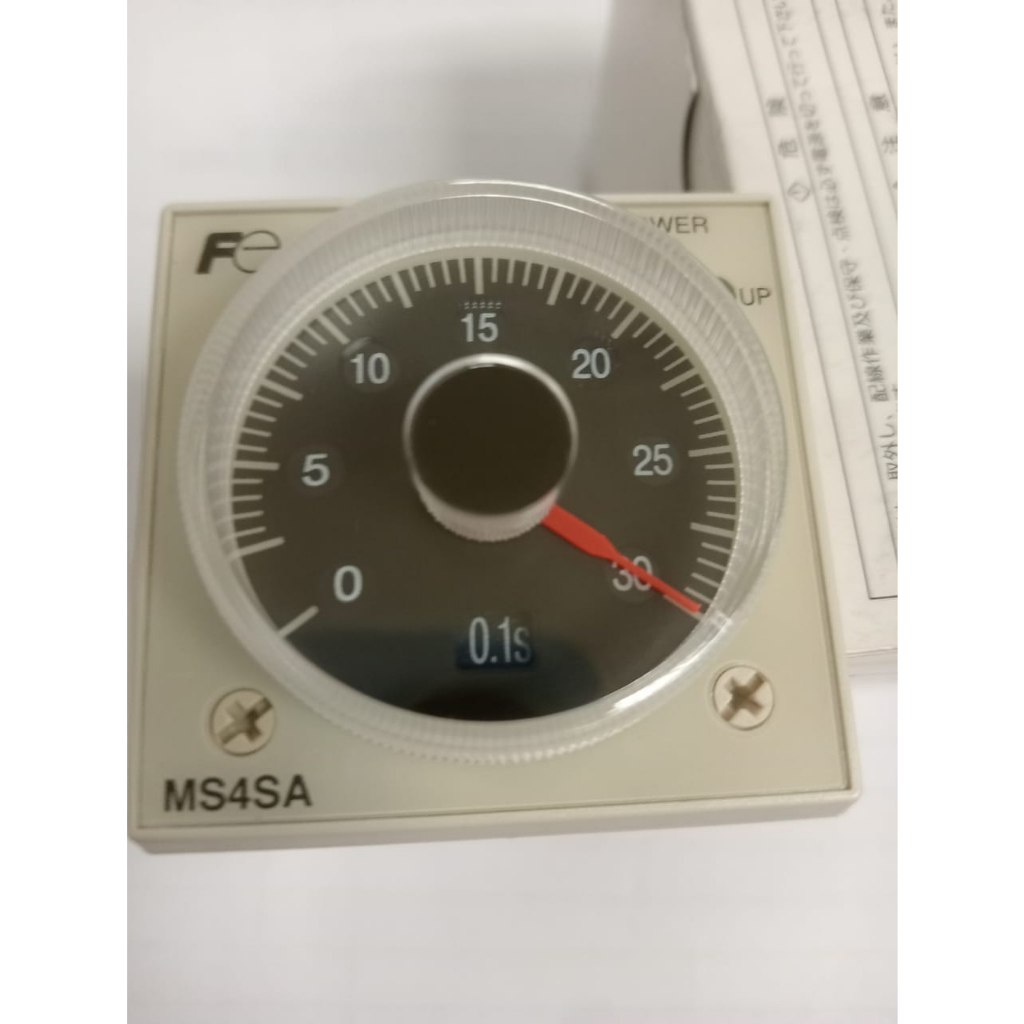 FUJI SUPER TIMER 24VDC/AC DELAY ON TIMER MODEL: MS4SA | Shopee Malaysia