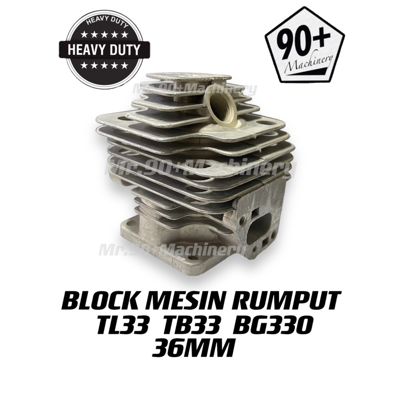 Block Mesin Rumput (36MM) HEAVY DUTY TAHAN PANAS TL33 TU33 TB33 BG330 ...