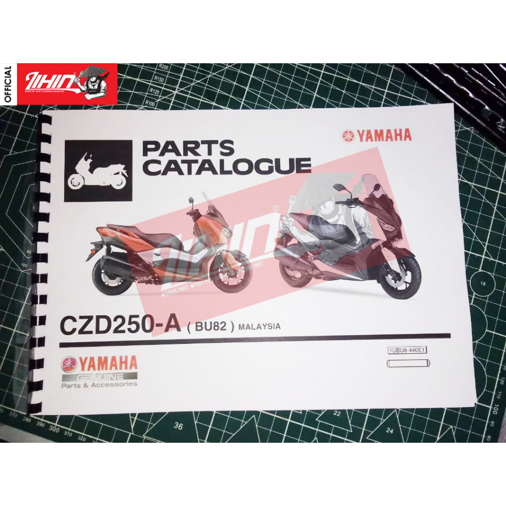 Yamaha XMAX 250 CZD250-A (BU82) 2018-2019 parts catalogue | Shopee Malaysia