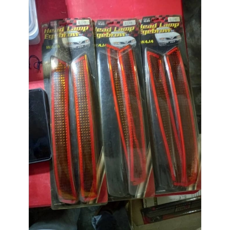 YAC Proton Waja Headlamp Eyebrow | Shopee Malaysia
