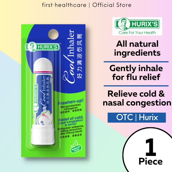 [READY STOCK!] Hurix's Cool Inhaler Used for Freshen-Up & Relief of ...