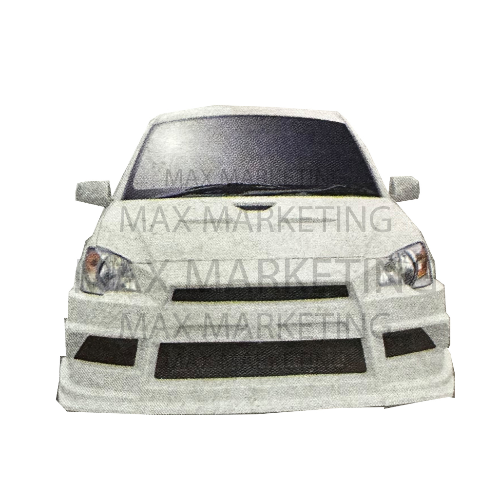 PROTON SAGA BLM FRONT BUMPER EVO X (FIBER GETAH ) SKIRT LIP BODYKIT ...
