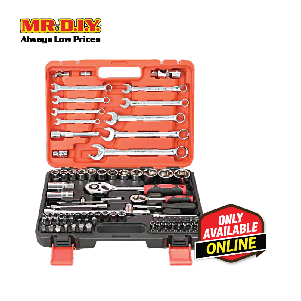 (MR.DIY) Socket Wrench Set G-10006 (82pcs) | Shopee Malaysia
