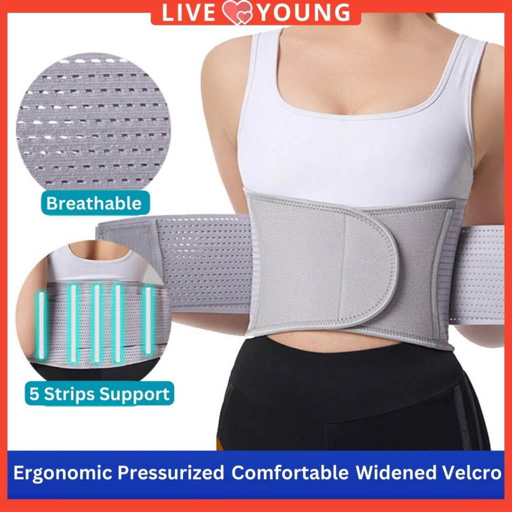 Waist Protection Belt Back Support Adjustable Sciatica Pain Relief ...
