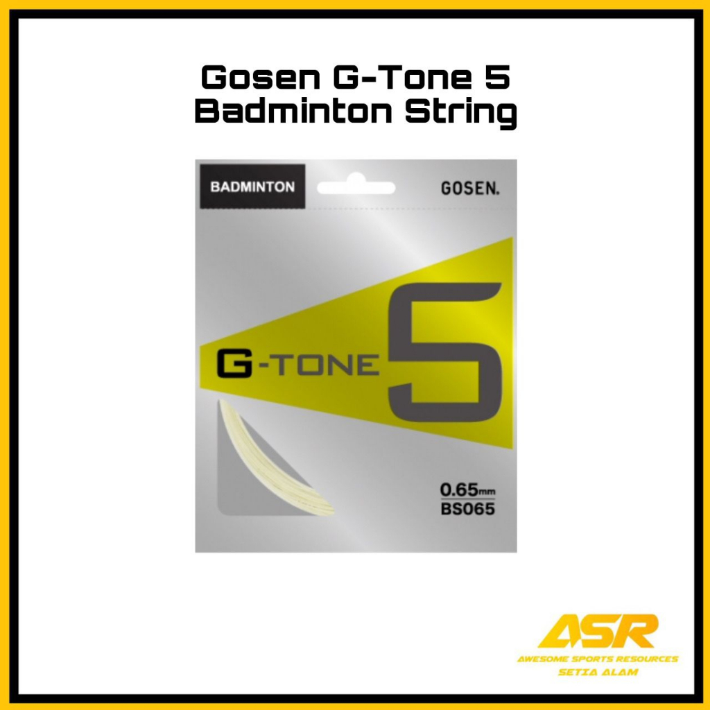 Gosen G-Tone 5 Badminton String / Tali Badminton Gosen G-Tone 5 ( MADE ...