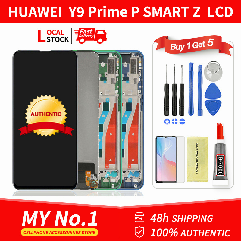 Original LCD for HUAWEI Y9 PRIME 2019 STK-L21 STK-L22 STK-LX3 / Y9S / HONOR 9X / P SMART Z LCD ...