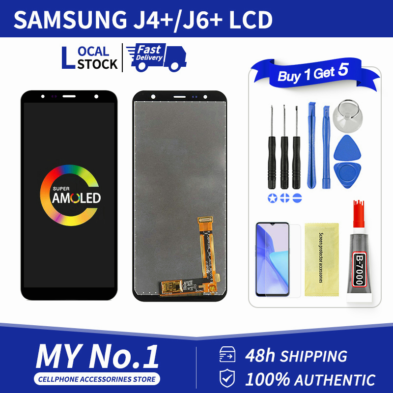 Original LCD For SAMSUNG J4 PLUS J415F J415 J6 PLUS J610F J610 / J600 ...