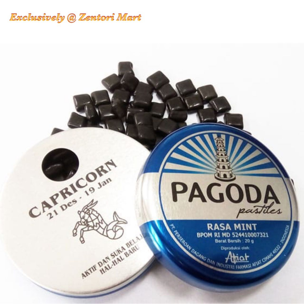 [HALAL] PAGODA PASTILLIES MINTS CANDY 塔標薄荷喉糖 20g | Shopee Malaysia
