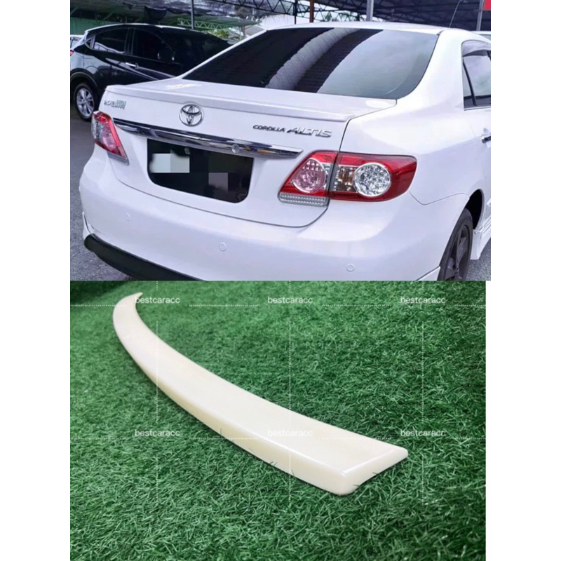 TOYOTA ALTIS 2008.2010.SPOILER OE 100% ABS NO CAT/NO PAINT | Shopee ...