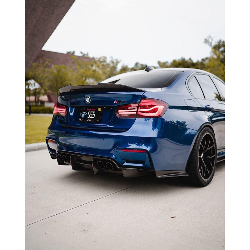 Bmw f30 m3 PSM rear diffuser carbon fiber AN use | Shopee Malaysia