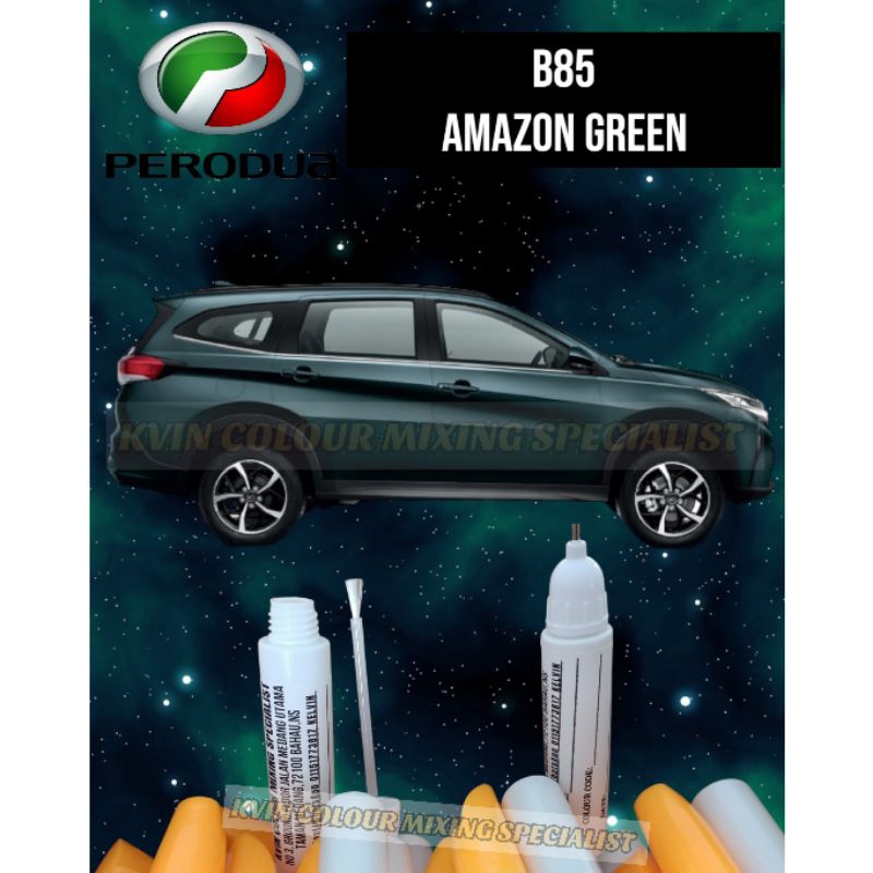 PERODUA ARUZ B85 Amazon Green 2k Paint | Shopee Malaysia