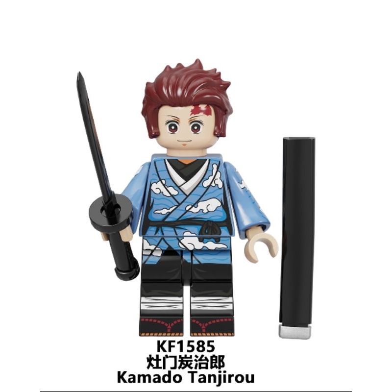 Demon Slayer Tanjiro Kamado Nezuko Minifigure Building block Great for ...