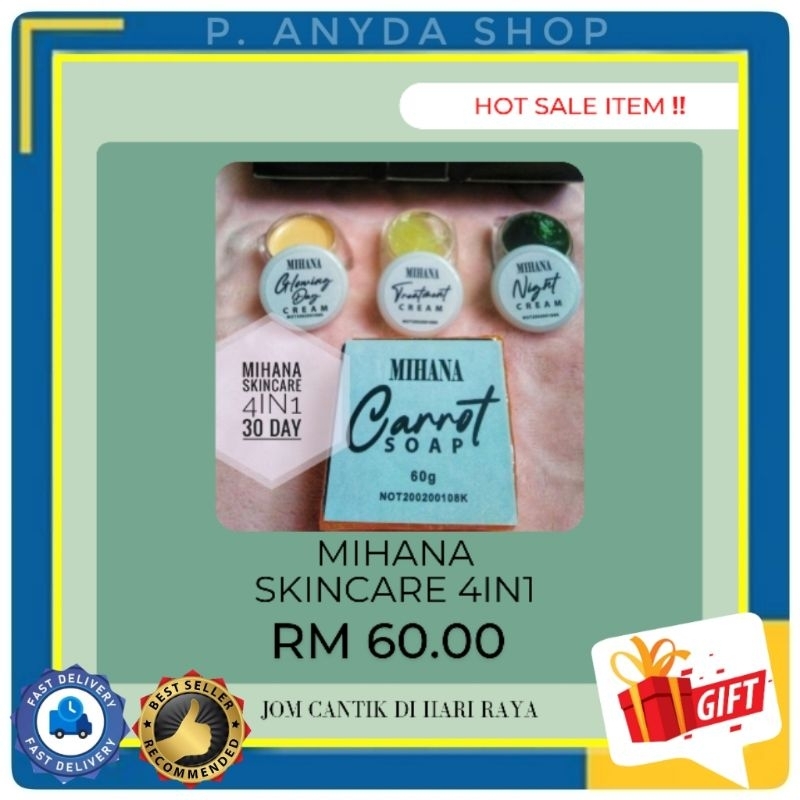 MIHANA SKINCARE | MIHANA BIRDNEST SERUM KEGILAAN ORANG RAMAI🔥 | Shopee Malaysia