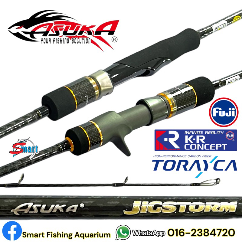 Asuka JIG STORM / ASUKA JIG STORM V2 TORAY Made In Japan Fuji K Guide ...