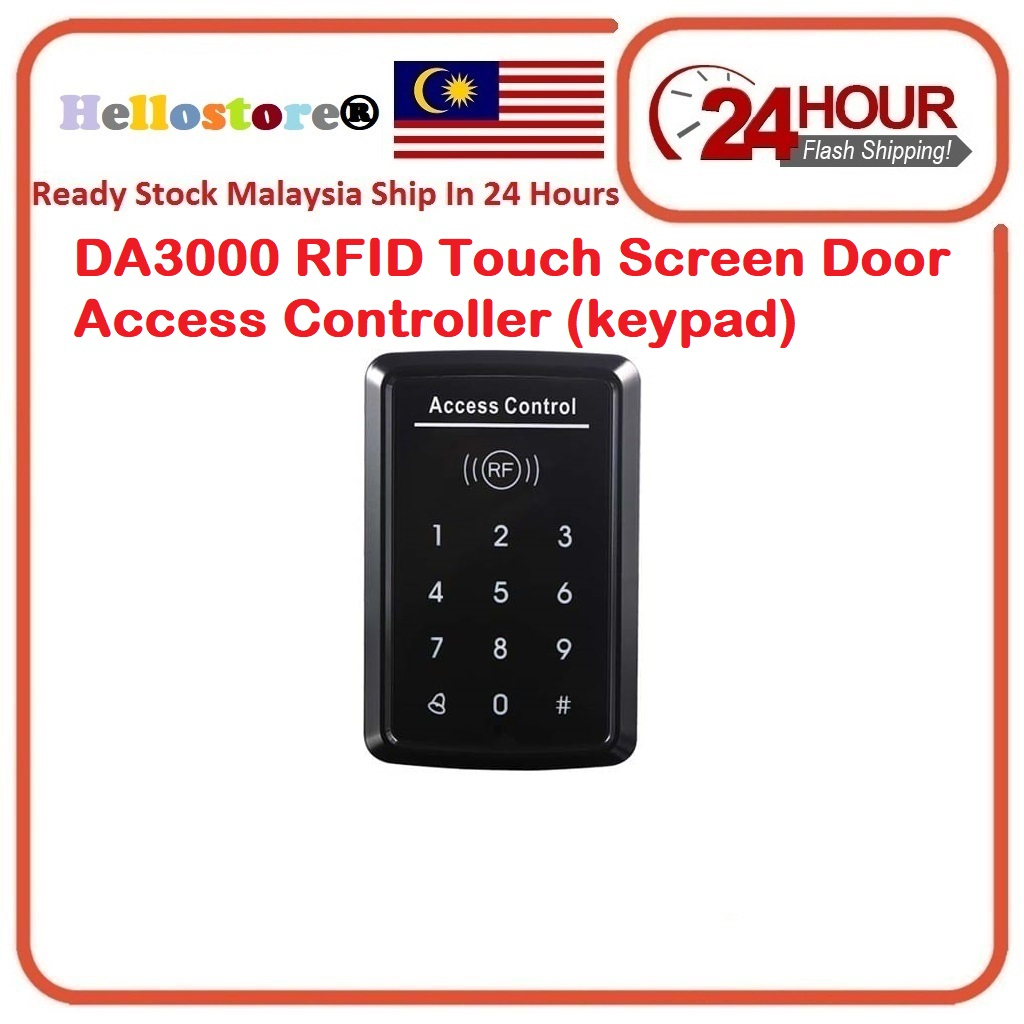 Standalone RFID ID EM Touch Screen Password Door Access Keypad ...