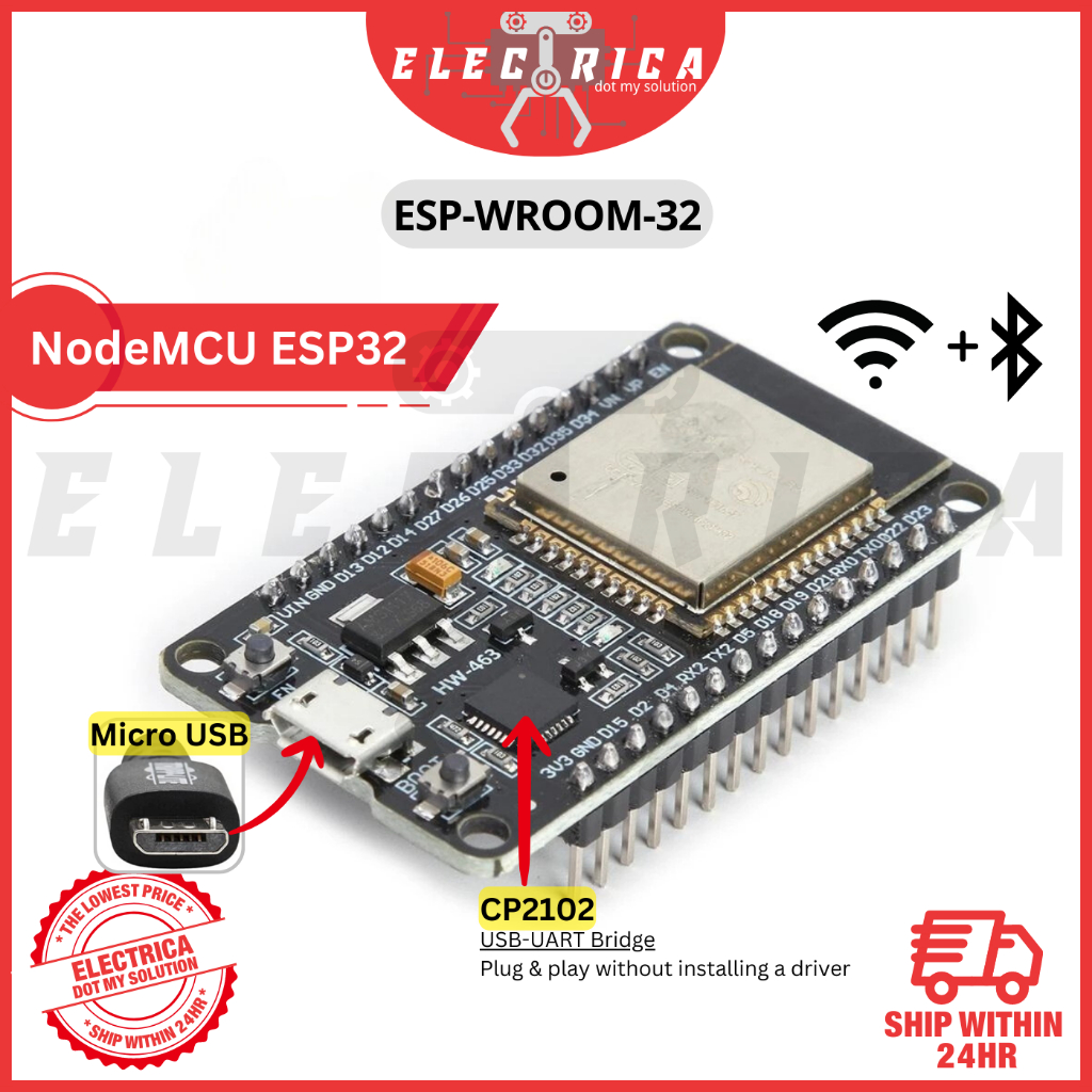 WiFi Bluetooth Development Board NodeMCU ESP32S ESP32-Cam ESP8266 LoLin Arduino Nano Pro Mini ...