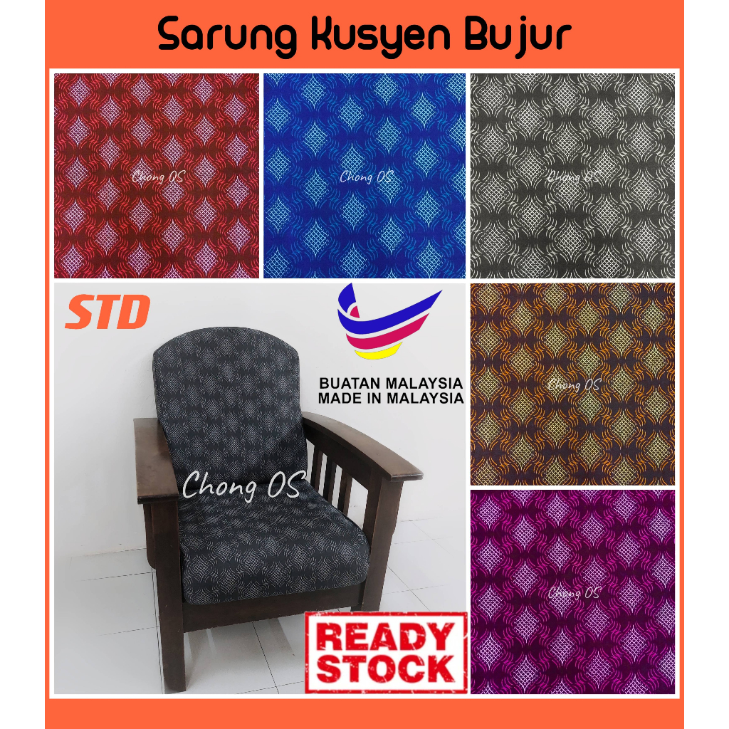 Sarung Kusyen Bujur / Bulat Saiz STD Double Zips 12Pcs | Shopee Malaysia