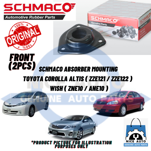 TOYOTA ALTIS ( ZZE142 / ZZE122 ) /(WISH 1.8 / 2.0) FRONT ABSORBER ...