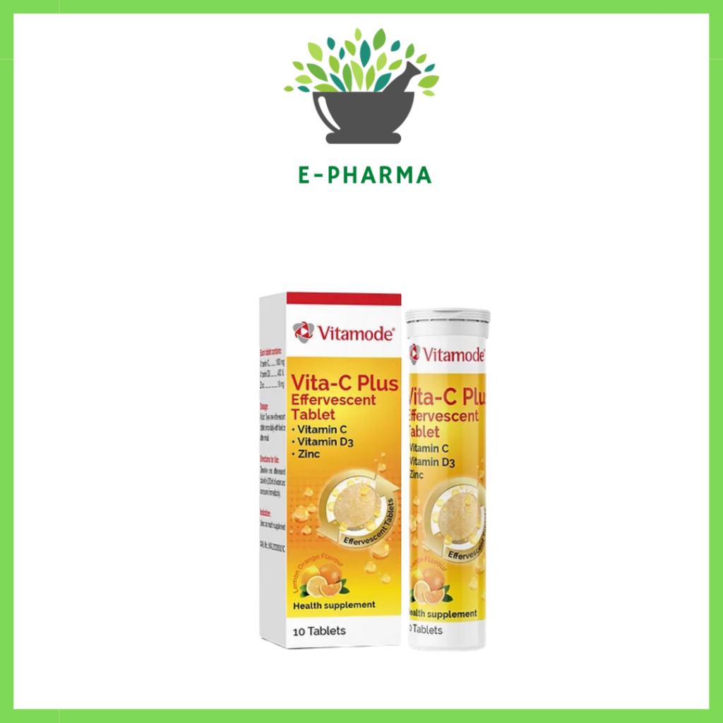 Vitamode Vita-C Plus Effervescent Tablet 10's | Shopee Malaysia