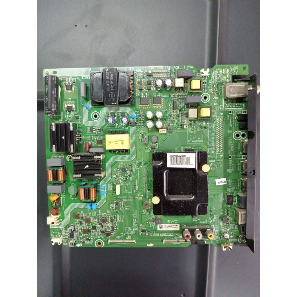 (KA021) Hisense 55B7100UW Mainboard, LVDS, Tcon Ribbon, Sensor. Used TV ...