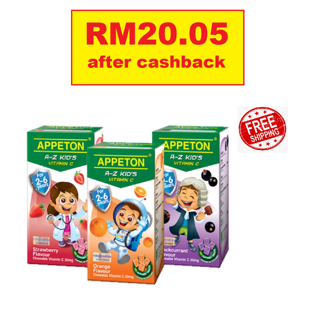 151. APPETON MULTIVITAMIN LYSINE WITH PREBIOTIC 60's (EXP 11/24 APPETON ...