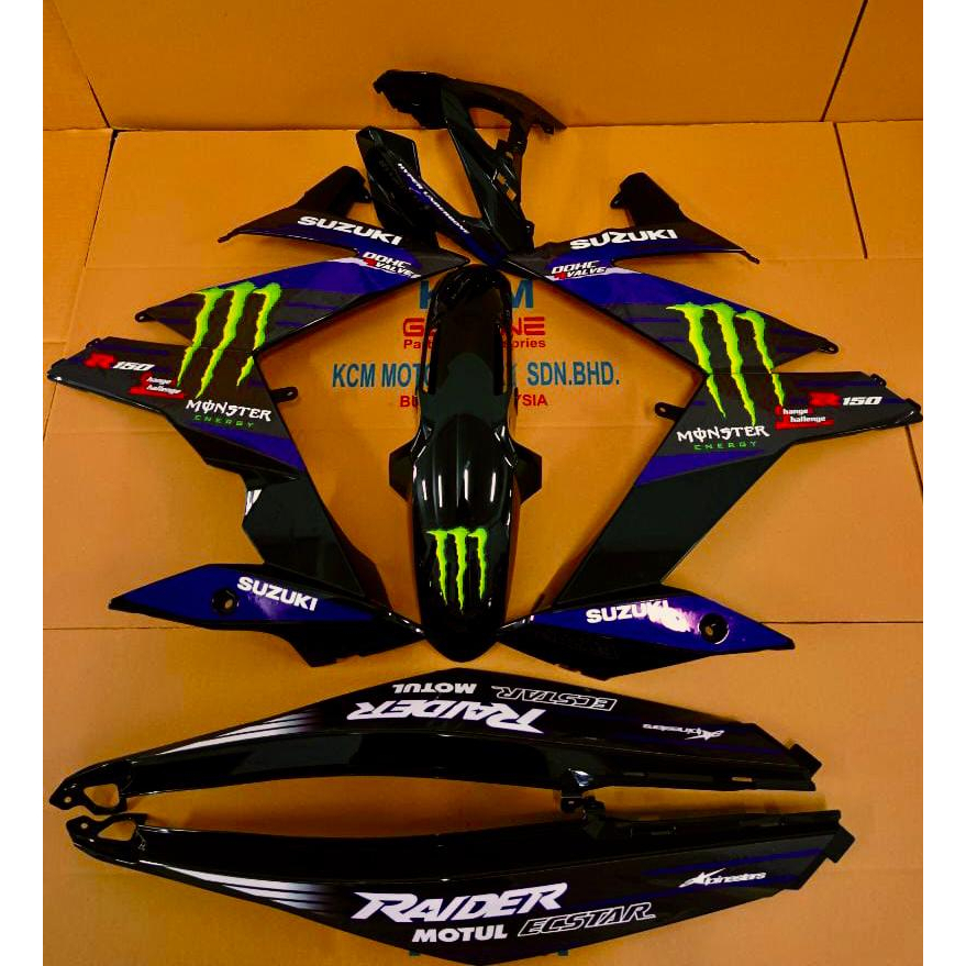 NEW ITEM !!! BODY COVERSET SUZUKI RAIDER / COVERSET ORIGINAL SUZUKI ...