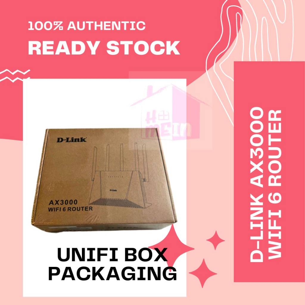 D Link Ax3000 Mesh Gigabit Wireless Router Dir X3060z Unifi Box