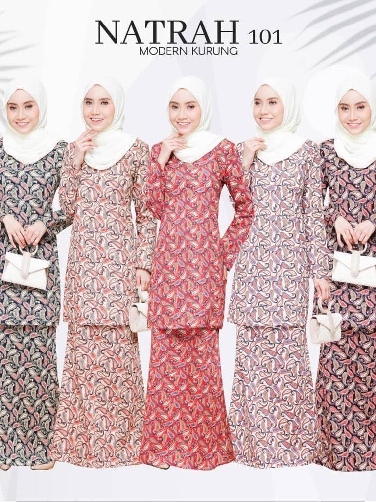 Natrah Kurung Modern | Shopee Malaysia