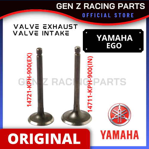 Valve Yamaha Ego Valve Exhaust [Fire] /Intake(OE) | Shopee Malaysia