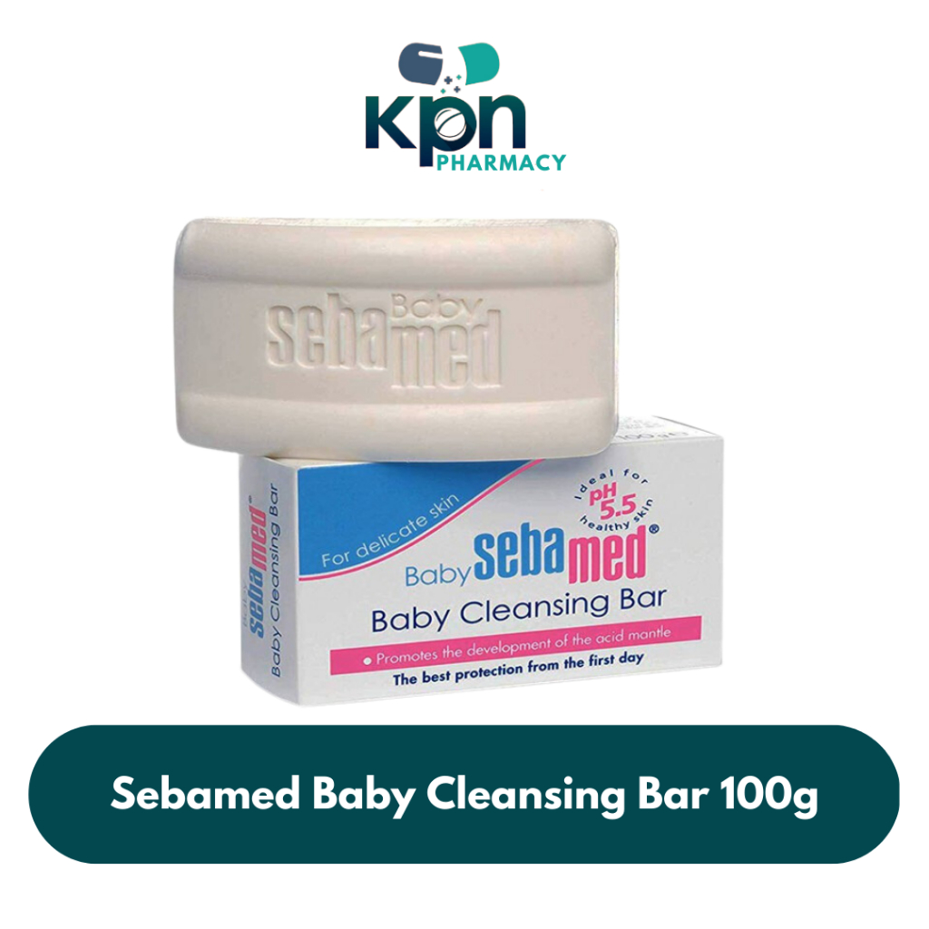 Baby Sebamed Baby Cleansing Bar Sabun Mandian Sebamed 100g (EXP DATE ...