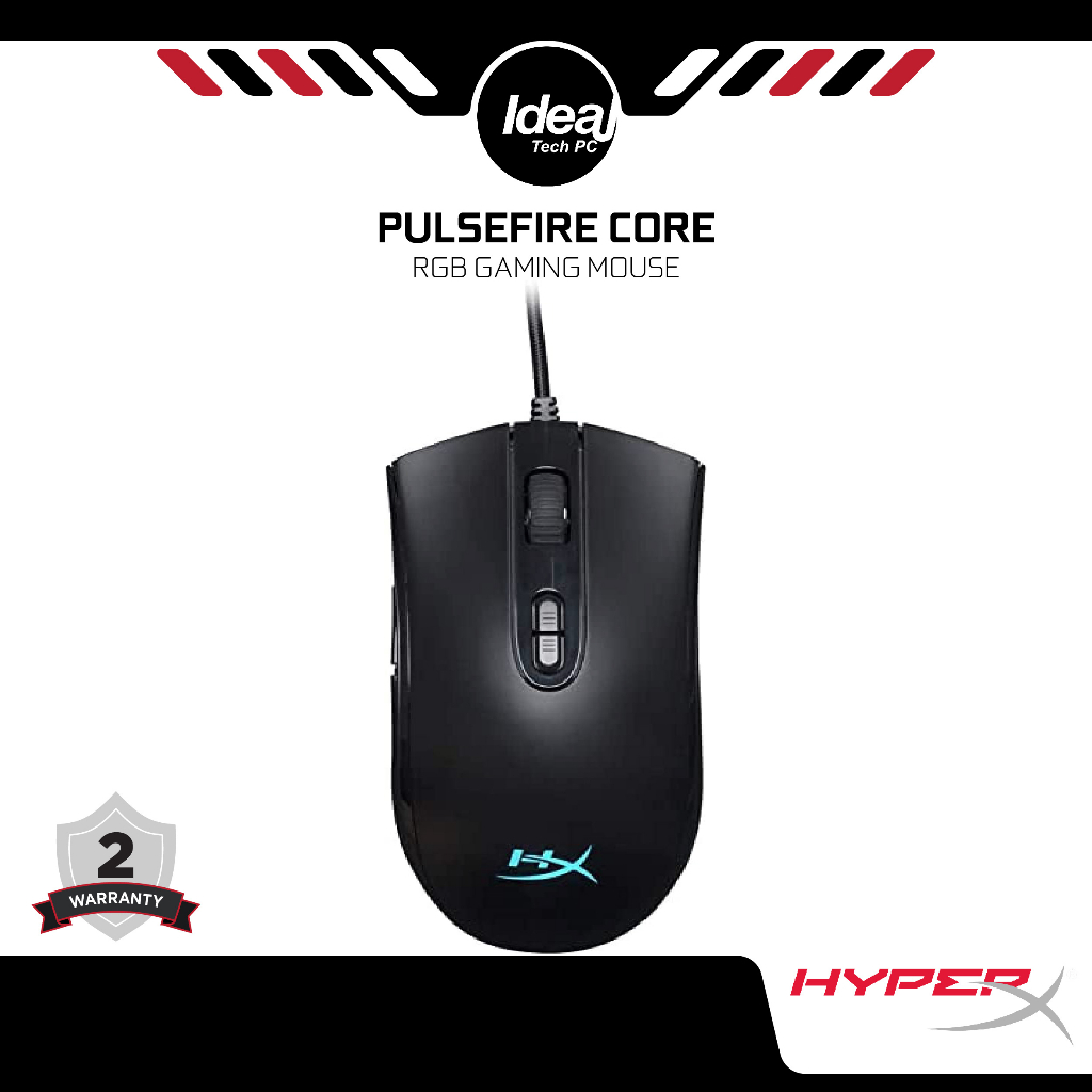 HYPER X PULSEFIRE CORE | RGB GAMING MOUSE | Shopee Malaysia