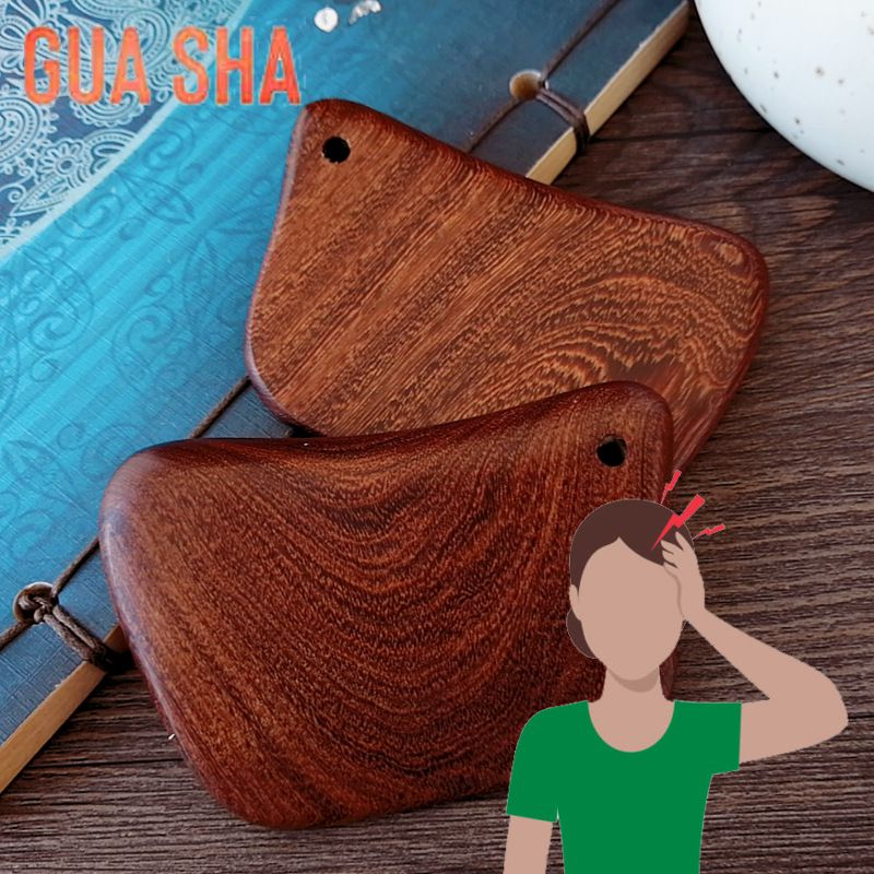 Sandalwood Gua Sha Board Alat Urut Gua Sha Full Body Scraping Massage ...