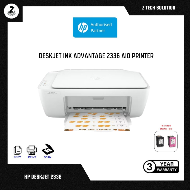 HP Deskjet Ink Advantage 2336 AIO Printer ( PRINT, SCAN & COPY ...