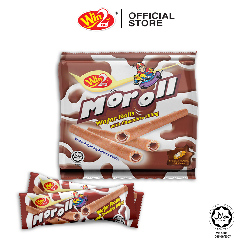 Win Win Moroll Wafer Rolls (108g/12g x 9 Packs) | Shopee Malaysia