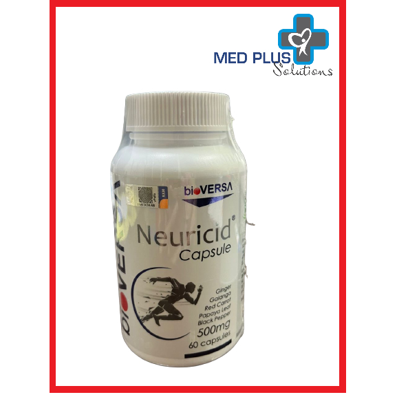 Bioversa Neuricid Capsules 500mg 60's (Exp: 2/2026) | Shopee Malaysia
