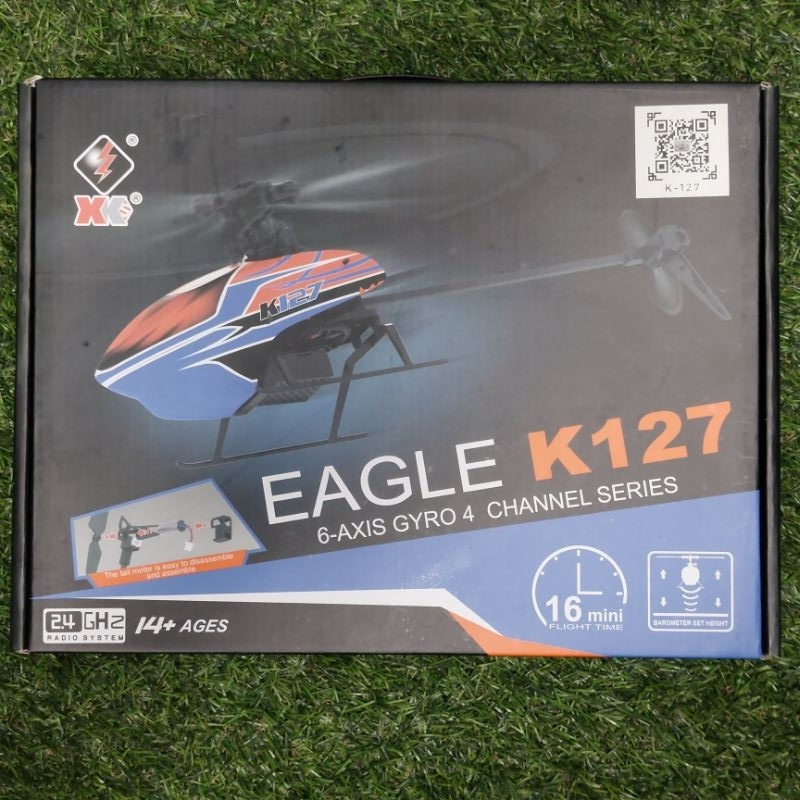 [WLtoys] Eagle K127 6-Axis Gyro 2.4GHz 4 Channel Series remote control ...