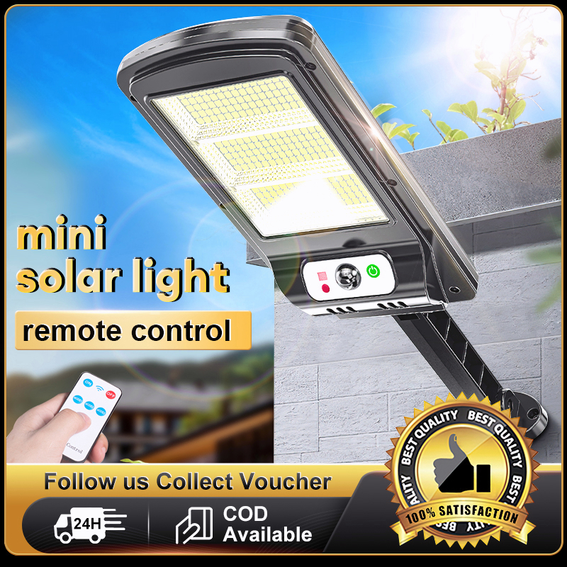 Lampu Solar light outdoor lighting 4000W IP66 Waterproof Lampu Solar Remote Solar Wall Lamp ...