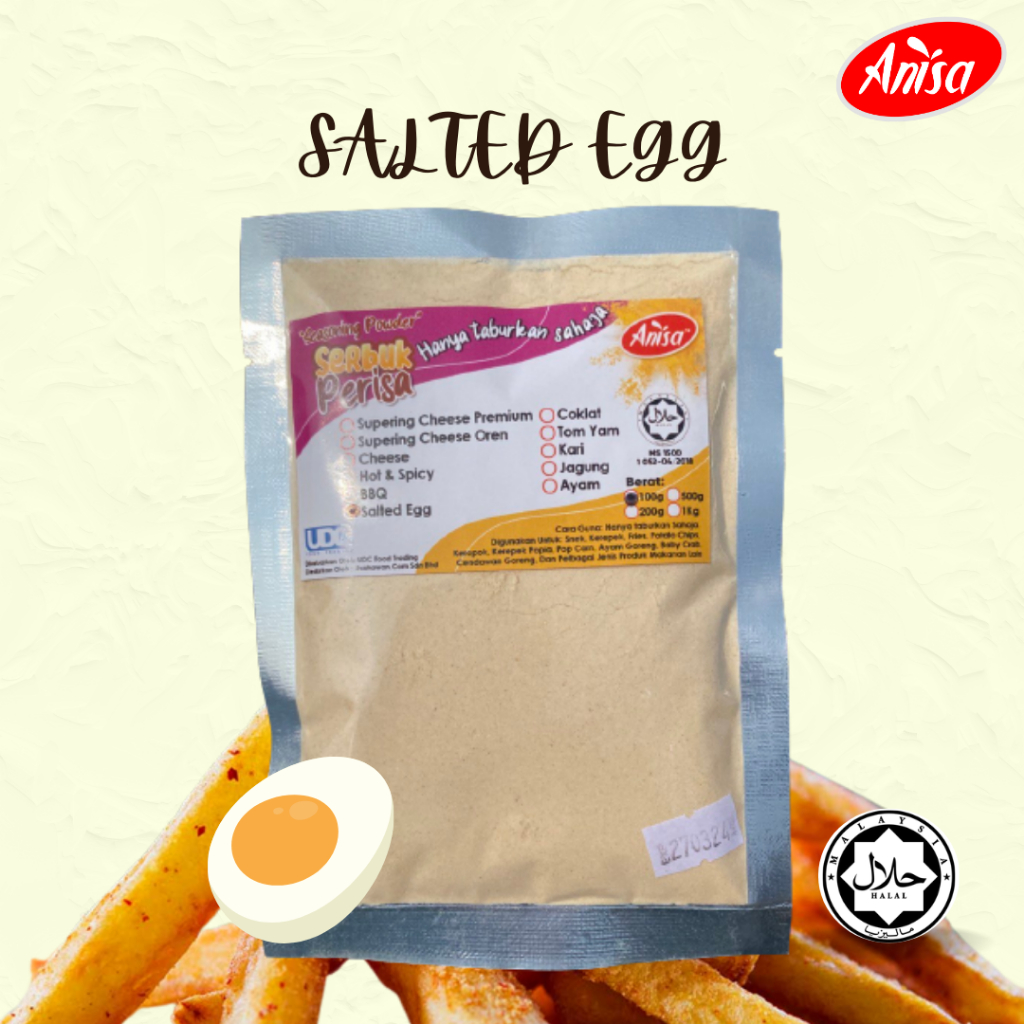 Serbuk Perisa Kerepek SALTED EGG Viral!!! / Viral SALTED EGG Seasoning ...