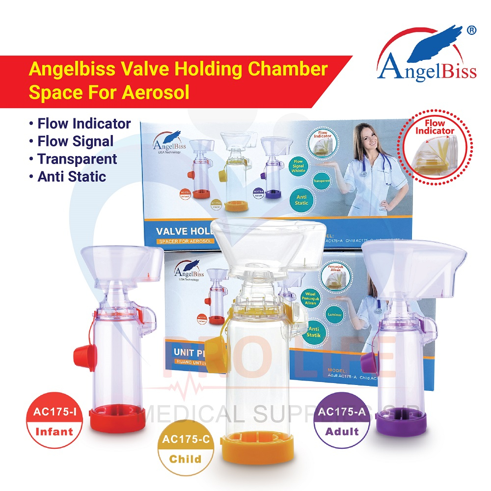 AERO CHAMBER - ANGELBISS (CHILD/INFANT/ADULT) | Shopee Malaysia