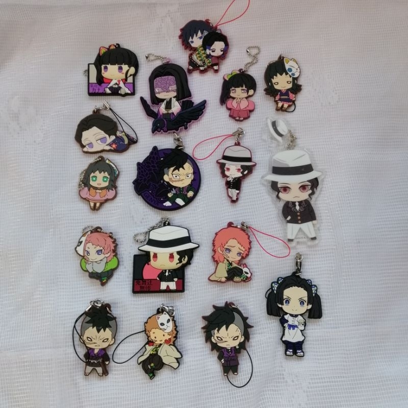 Demon Slayer Kimetsu no Yaiba JAPAN ANIME CARTOON KEYCHAIN key ring ...